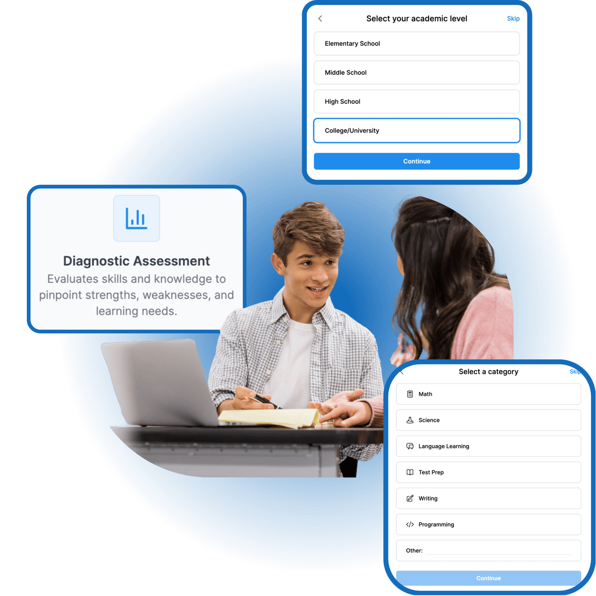 QuadC Features - AI Tutor