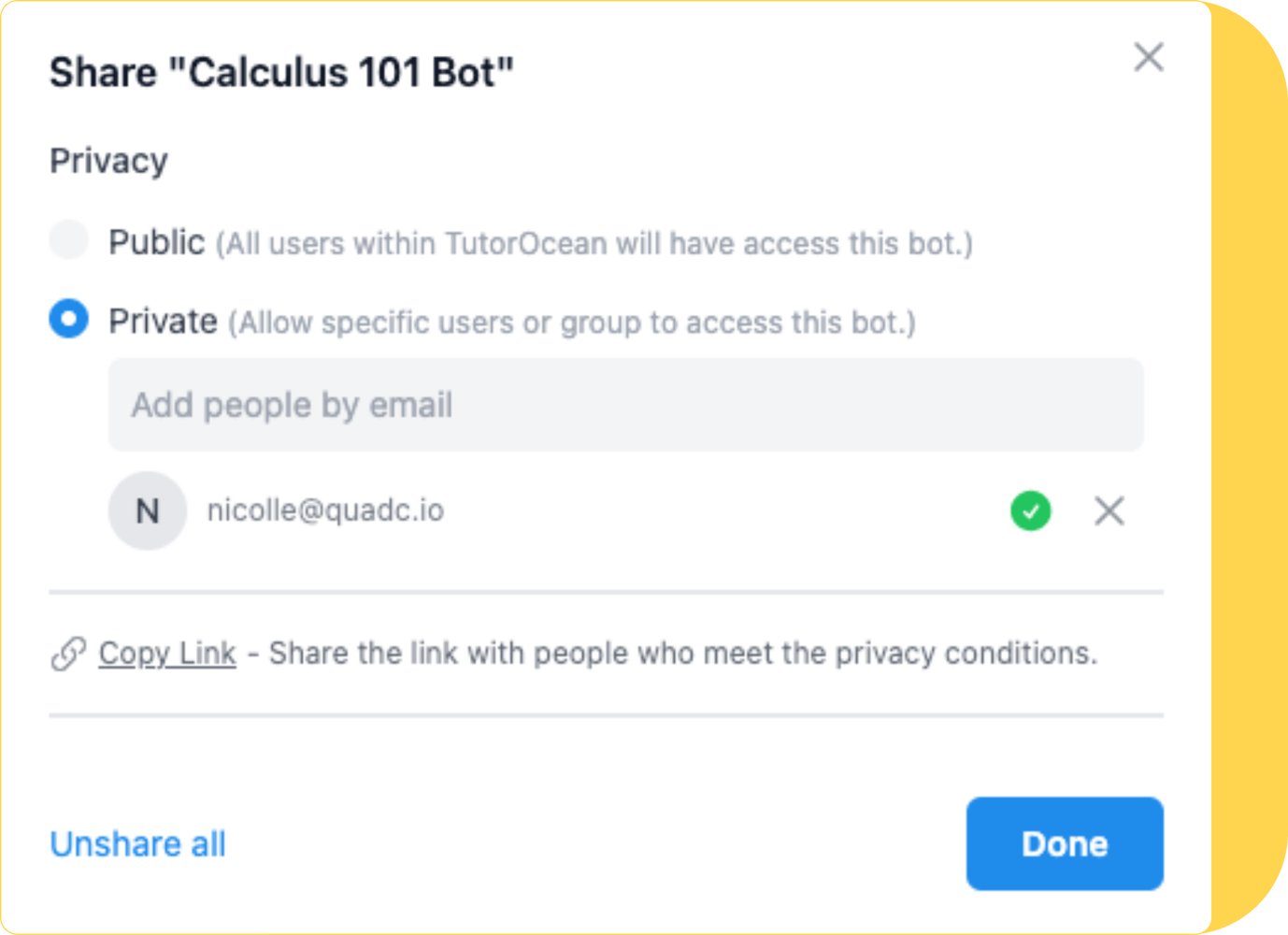QuadC Features - AI Bots